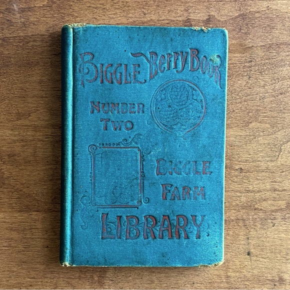Accents | 1894 Vintage Book Biggle Farm Library Biggle Berry Book ...